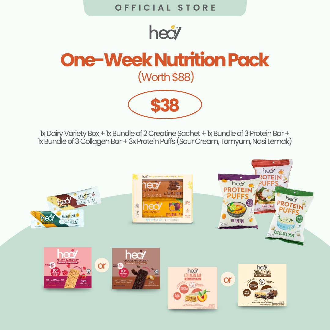 One-Week Nutrition Pack (Worth $88) – Heal Nutrition SG